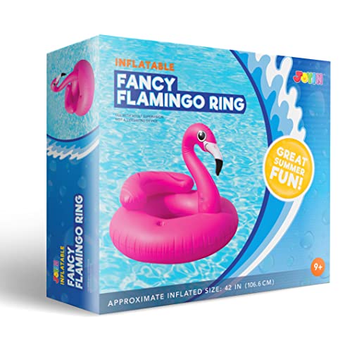 JOYIN Inflatable Flamingo Tube, Pool Float, Fun Beach Floaties, Swim ...