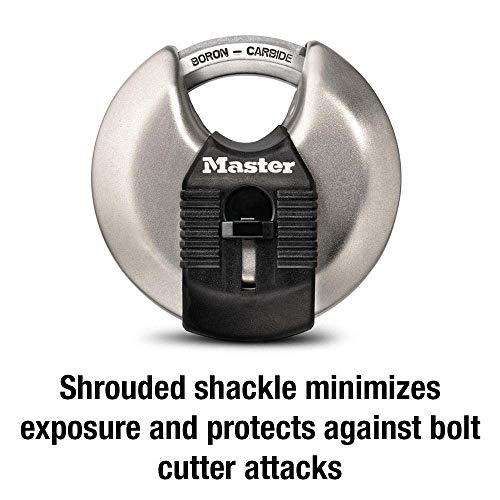 Master Lock Magnum Disc Lock Covered Steel Uses M1 Key Blank Uses M1 ...