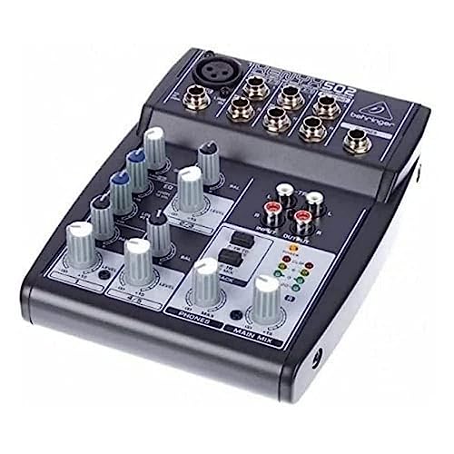 Behringer XENYX 502 Premium 5-Input 2-Bus Mixer with XENYX Mic Preamp ...