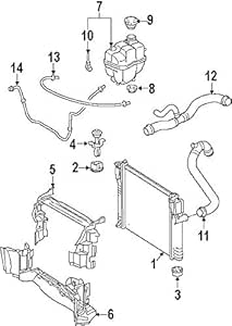 Amazon.com: Mercedes-Benz 211 501 46 82, Radiator Coolant Hose: Automotive