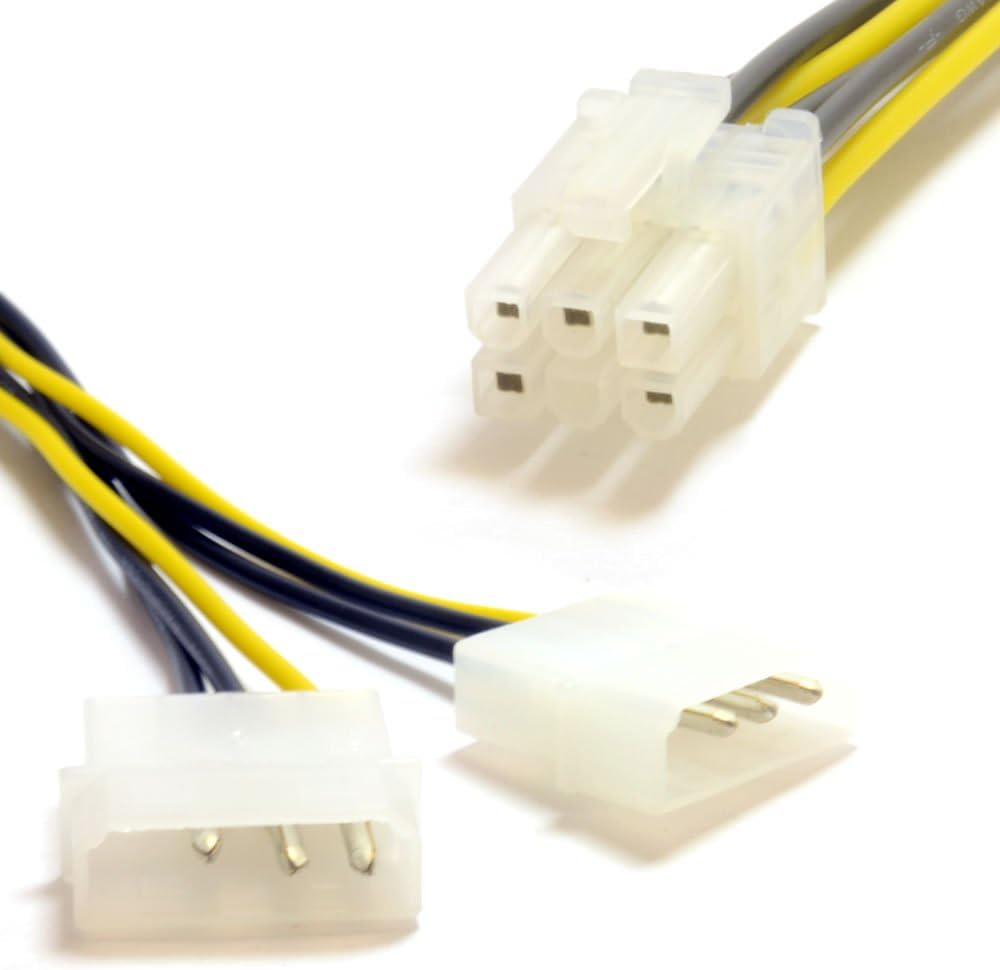 LP4 Molex Zum 6 Polig PCI Express PCIe Grafikkarte: Amazon.de: Elektronik