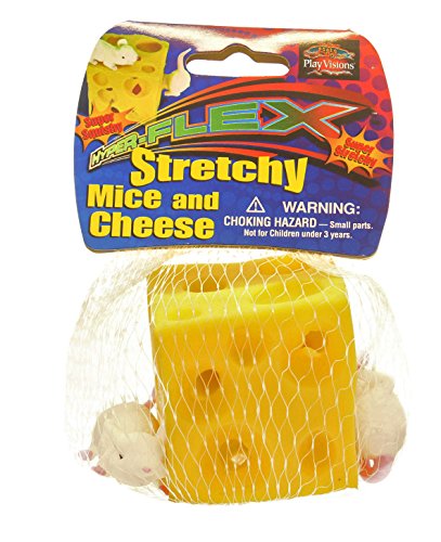 Купить Stretchy Mice and Cheese Toy - 2 Squishable Figures And Cheese ...