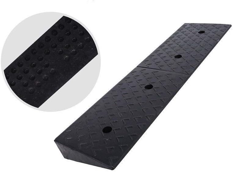 3-12CM Ramps, Black Rubber Ramps Non-slip Easy To Install Vehicle Ramps ...