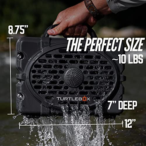 Turtlebox Gen 2: Loud! Outdoor Portable Bluetooth 5.0 Speaker | Rugged ...