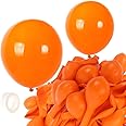 Amazon.com: 100Pack Orange Balloons, Orange Latex Balloons Helium ...