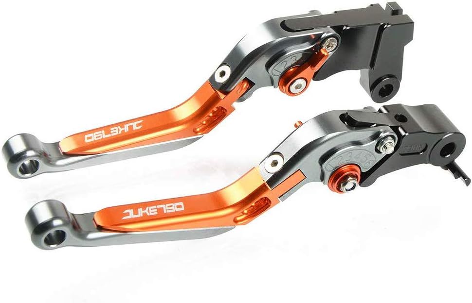 790 DUKE Motorbike Foldable and Adjustable Brake Clutch Levers CNC ...