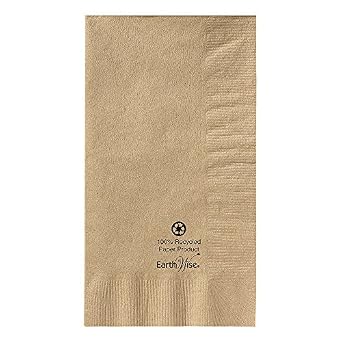 Amazon.com: Hoffmaster 180430 Earth Wise Kraft Dinner Napkin, 2 Ply, 1/ ...