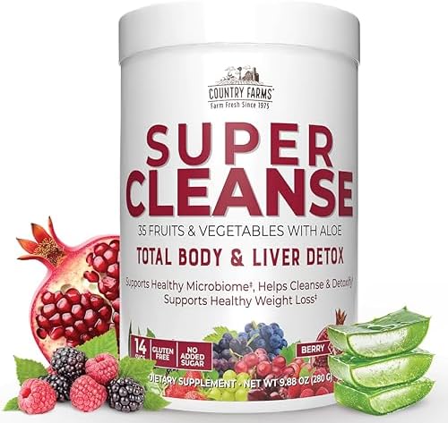 Country Farms Super Cleanse, Super Juice Cleanse, Supports Healthy ...