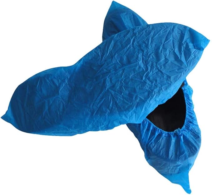 Shoe Covers Disposable, Bususer 60 Pairs Blue Shoe Guys Premium Boot ...
