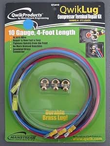 Amazon.com : QwikLug QT2910 3 Terminal Repair Kit 10AWG 4FT LEADS W ...