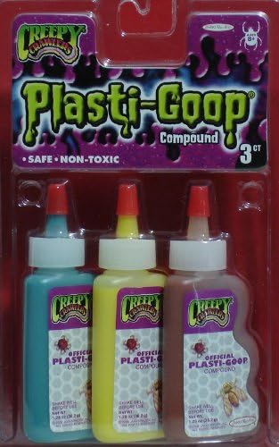 Amazon.com: Creepy Crawlers Goop 3 Pack Plasti-Goop with Teal, Yellow ...