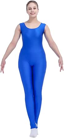 Amazon.com: Ballet Dance Unitard Tank Catsuit for Women Nylon and ...