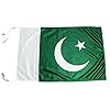Pakistan Flag 18'' x 12'' cords - Pakistani SMALL flags 30 x 45cm ...