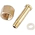 CGA-320 Nut & Nipple w/ Washer, CO2 Carbon Dioxide Fittings x 1/4" NPT ...