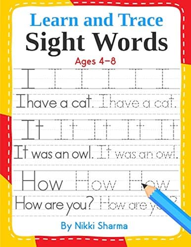 Learn and Trace Sight Words: Step-by-Step exercises to help ...