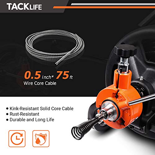Tacklife Electric Drain Auger at Joshua Freeman blog