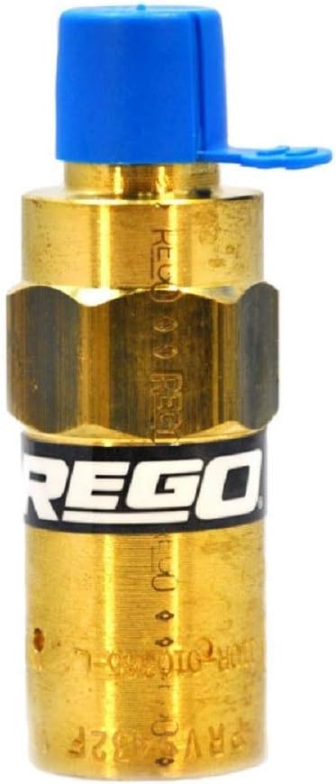 Amazon.com: Rego 1/4" Relief Valve | Tamper Resistant | 100 PSI | Non ...