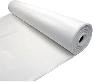Farm Plastic Supply - White Plastic Sheeting - 6 mil - (10' x 100 ...