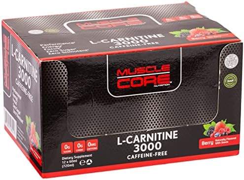 MUSCLE CORE NUTRITION L-Carnitine 3000Mg Berry, 60 Ml Box Of 12 price ...