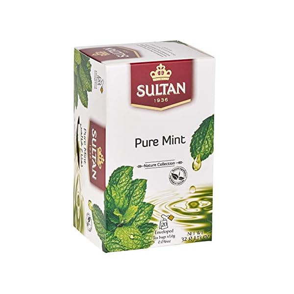 SULTAN TEA Moroccan Green Tea with Pure Mint Tiznit Herbal Green Teas ...