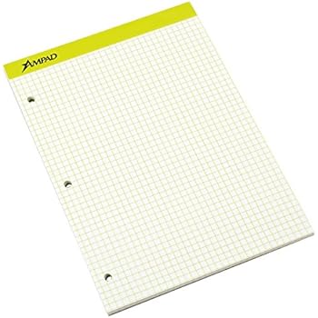Amazon.com : Ampad 20-287, Evidence Dual Pads, Letter Size, Pink Ruling ...