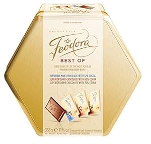 Amazon.com : Feodora Best Of Tins, 11.8-Ounce : Chocolate Truffles ...