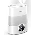 Amazon.com: Homvana Smart Humidifier Large Room - Warm and Cool Mist 7L ...