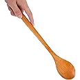 Amazon.com: 16.5 Inch Long Handle Wooden Stirring Spoon - Big Non Stick ...
