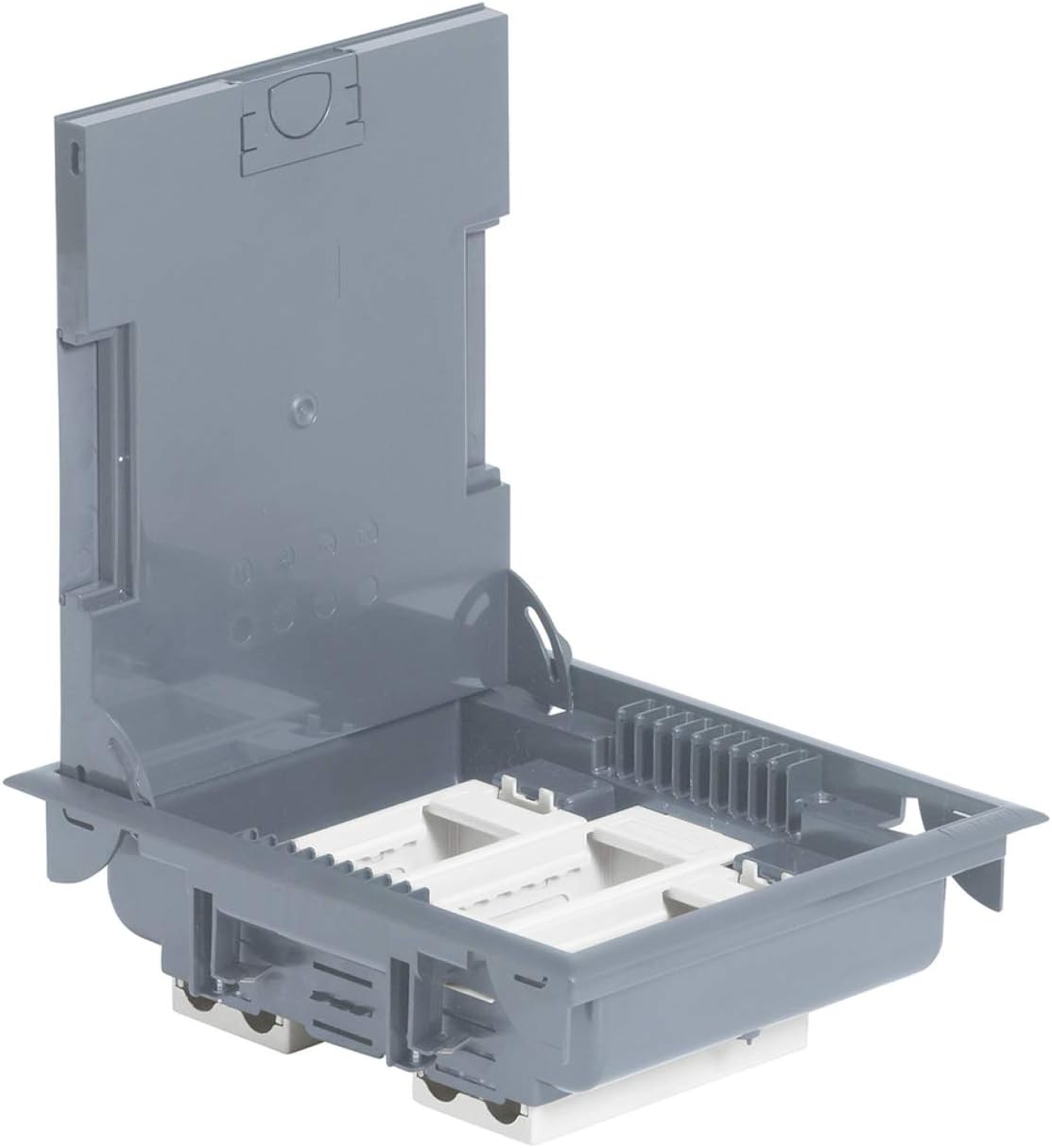 Legrand Floor Boxes – Grey Floor Box 12 Modules – BigaMart