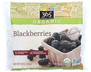 365 Everyday Value, Organic Blackberries, 10 oz, (Frozen): Amazon.com ...