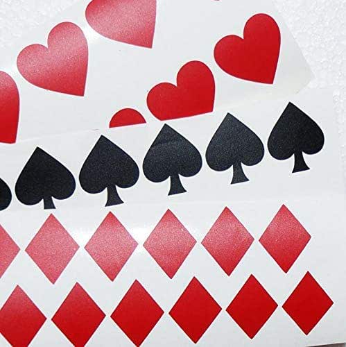 Amazon.com: 40 Suit Playing Cards decals, vinyl Card symbol Suite wall ...