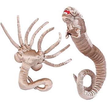 Amazon.com: ThinkGeek Alien Facehugger Plush Toy - Cute and Cuddly ...