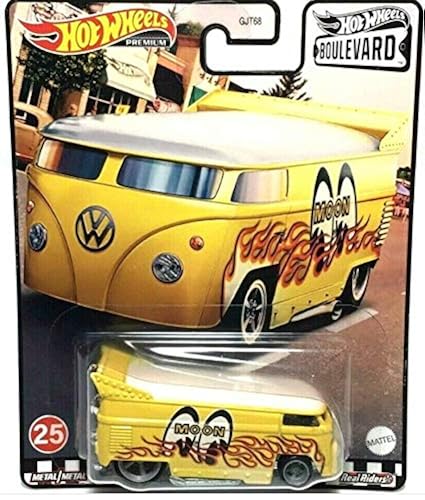 DieCast Hotwheels Volkswagen Drag Bus (Yellow) #25, 2021 Boulevard ...