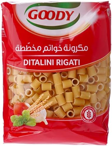 Goody, ditalini rigate pasta, 24 x 450 g price in Saudi Arabia | Amazon ...