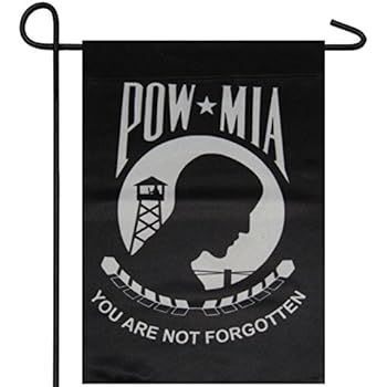 Amazon.com : POW MIA Prisoners of War Missing In Action Flag 5'x3 ...