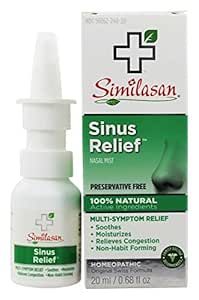 Amazon.com : Similasan Sinus Relief Nasal Mist 0.68 oz : Saline Nasal ...