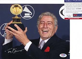 Tony Bennett Signed Autograph 8x10 Photo PSA/DNA COA #2 at Amazon's ...