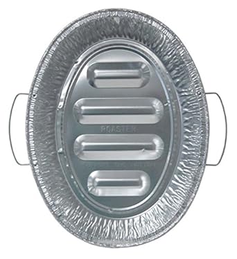Amazon.com: Durable Packaging - 7211-50 Disposable Aluminum Oval ...
