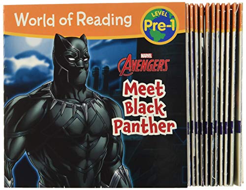 Amazon.com: World of Reading Marvel Meet the Super Heroes! (Pre-Level 1 ...