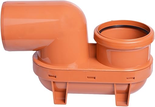 FloPlast 110mm Low Back 'P' Trap: Amazon.co.uk: Garden & Outdoors