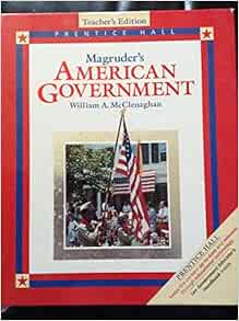 Amazon.com: Magruder's American Government (9780138337810): Prentice ...