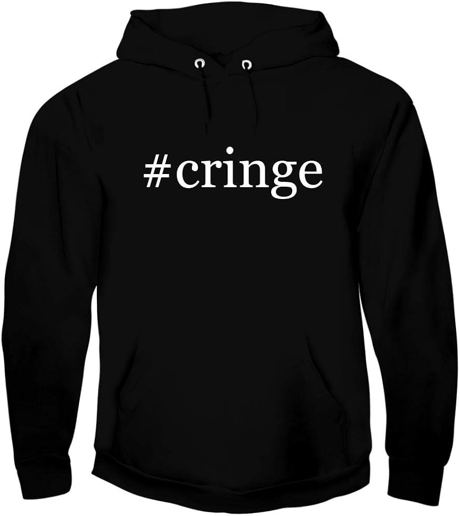 Amazon.com: #cringe - Men's Hashtag Soft Graphic Hoodie Sweatshirt ...