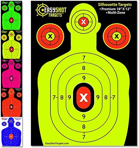 EasyShot Targets Shooting Targets 18 x 12inch Targets Highly Visible ...