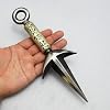 10in Anime Namikaze Minato Kunai Weapon Model Metal Ninja Toys Sword ...