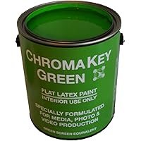 Amazon.com : ChromaKey Green Paint 1 Gallon Green Screen Equivalent ...