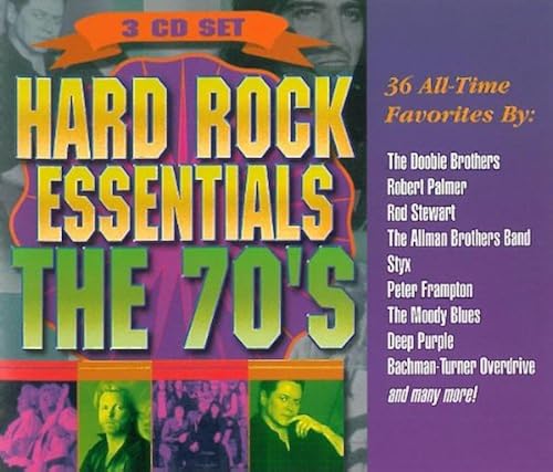 Hard Rock Essentials the 70's: 36 All-time Favorites (3 CD Set) in ...