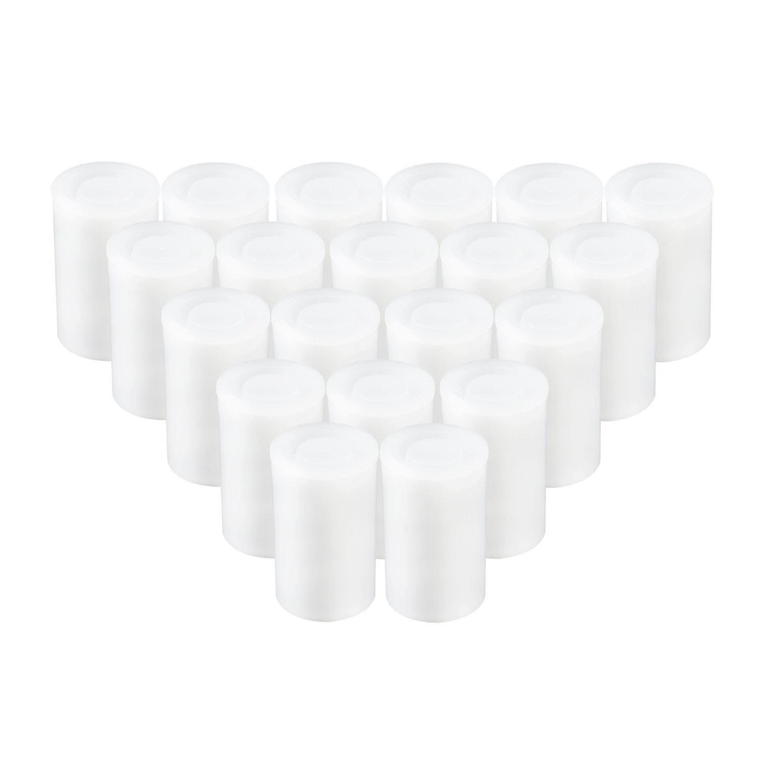 Houseables Film Canisters with Caps, 35MM Empty Camera Reel Containers ...