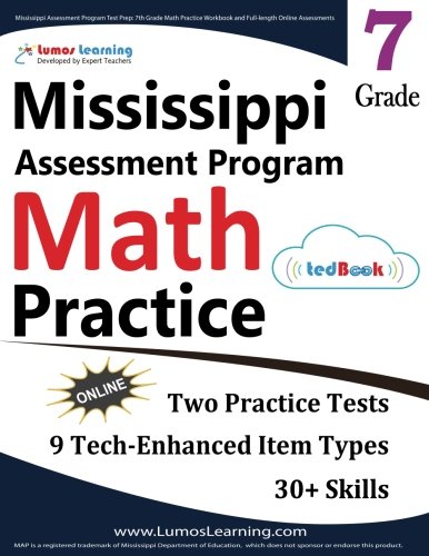 Mississippi Assessment Program Test Prep: 7th Grade Math Practice ...