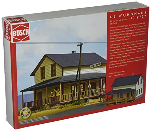 Busch 9727 Residential House HO Structure Scale Thailand | Ubuy