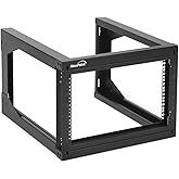 Amazon.com: NavePoint 9U Server Rack with Swing Gate - 9U Wall Mount ...
